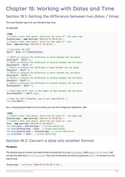 Free PHP Programming Book