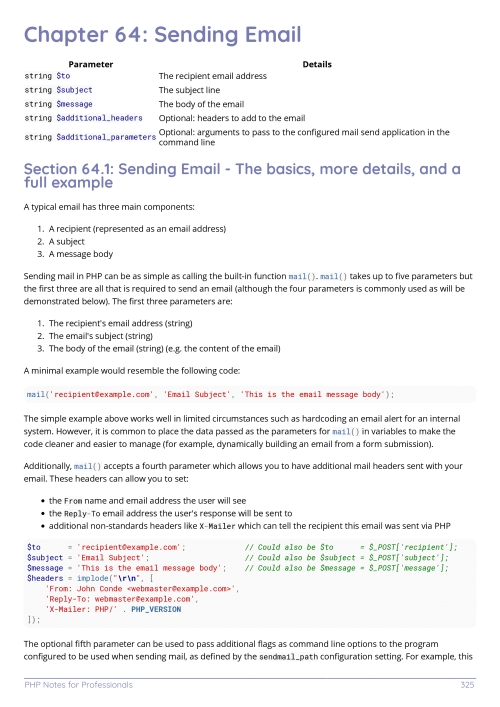 Free PHP Programming Book